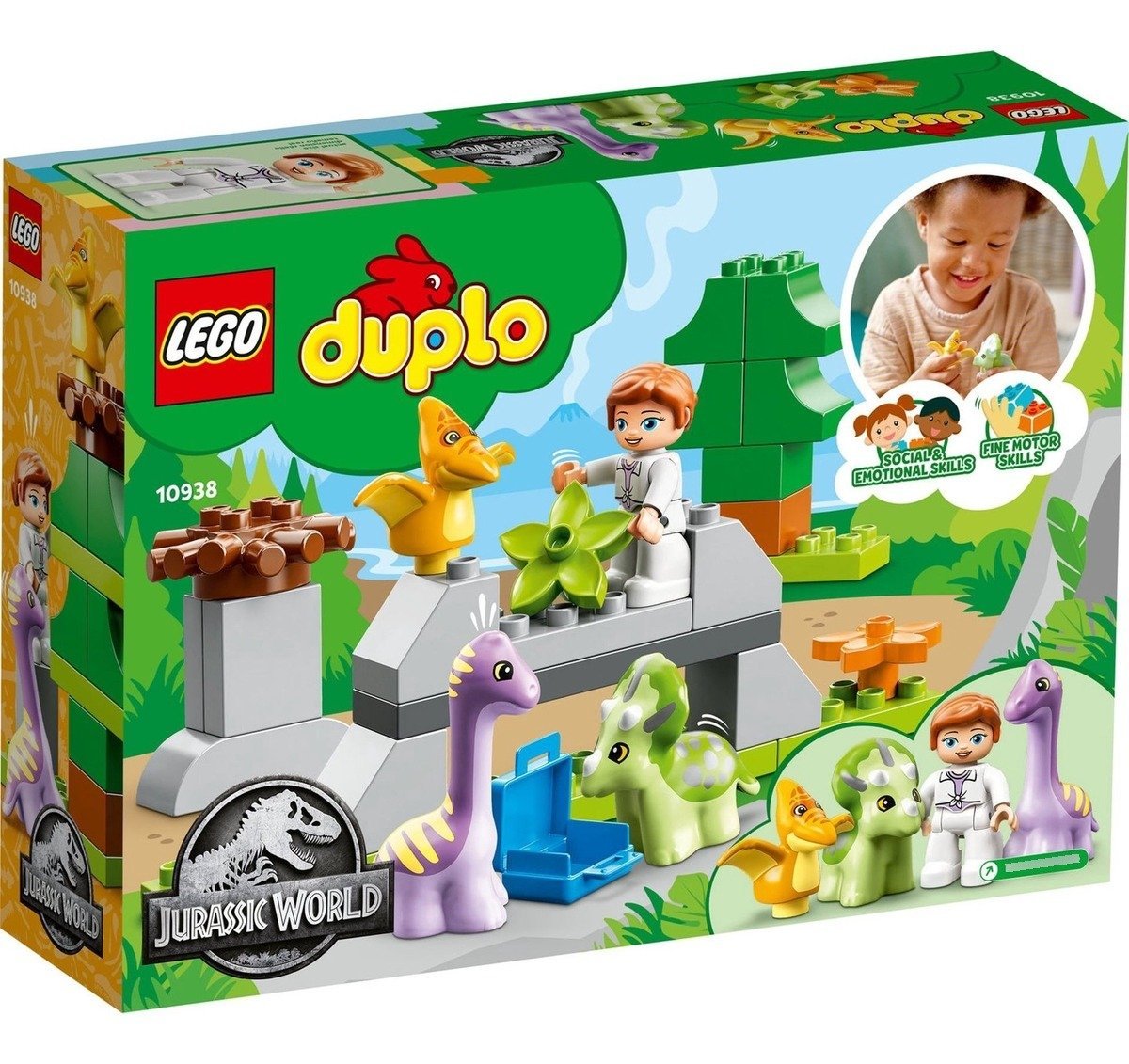 Lego Duplo 10938 Jurassic World - Berçário De Dinossauros | MadeiraMadeira