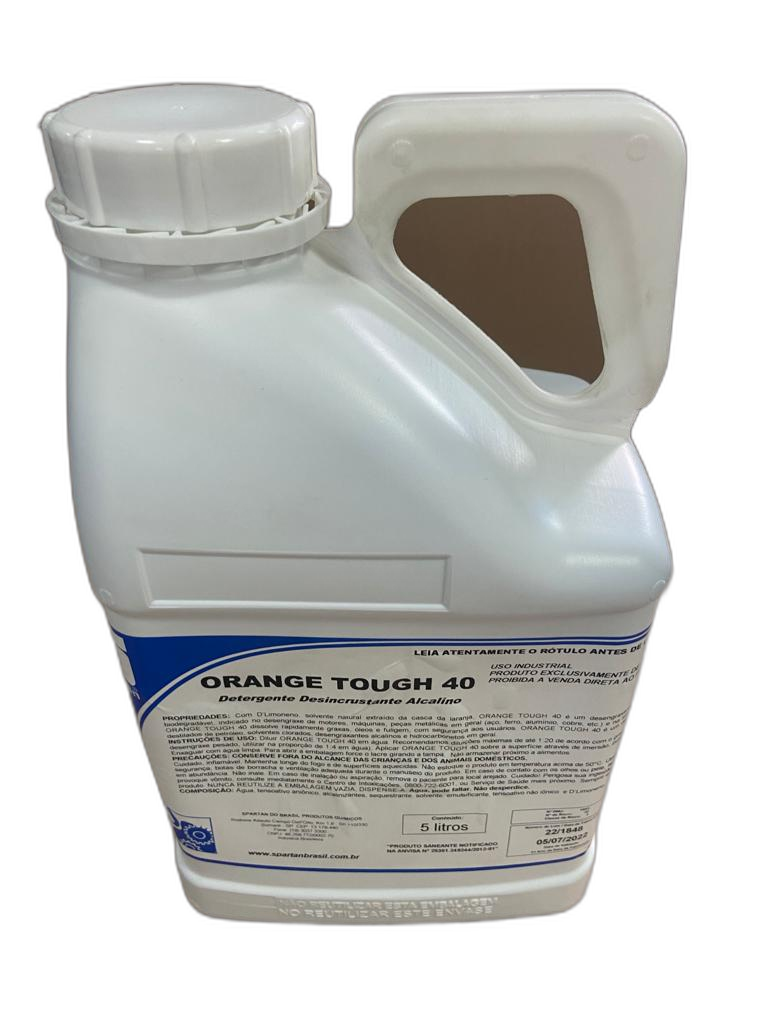 Desengraxante D'limoneno Orange Tough 40 5l Spartan | MadeiraMadeira