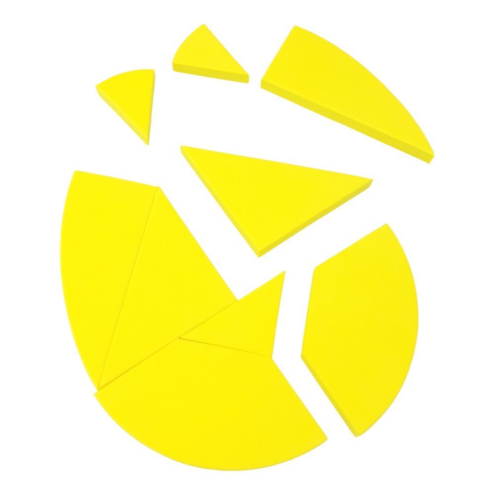 Tangram Oval Em EVA Material Pedagógico E Didático 10 Peças ...