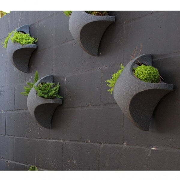 Vaso de Parede Mosaico Japi | MadeiraMadeira