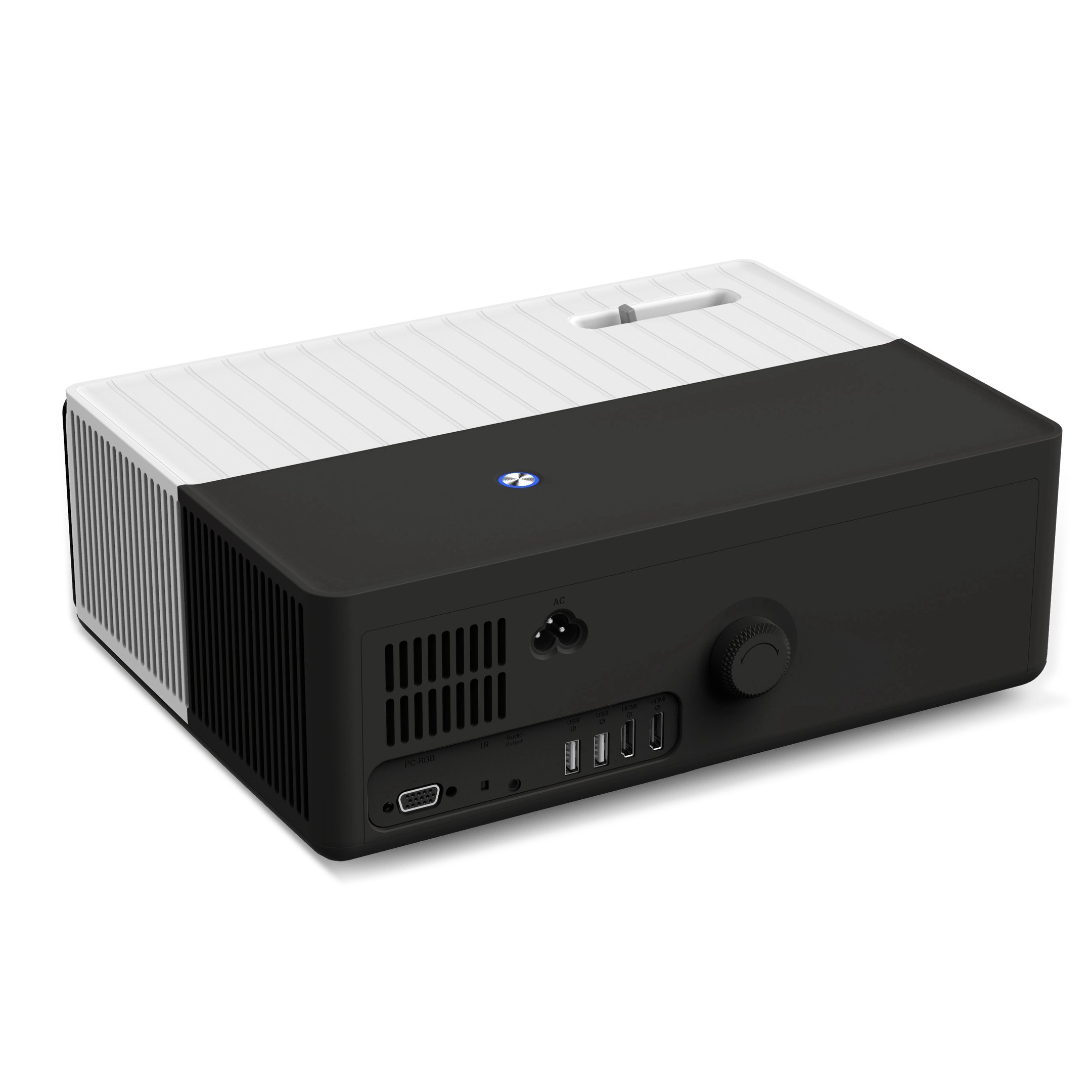 Projetor de Led D5000, WI-FI, Seu Cinema em Casa, Suporte 4K, Tela de ...