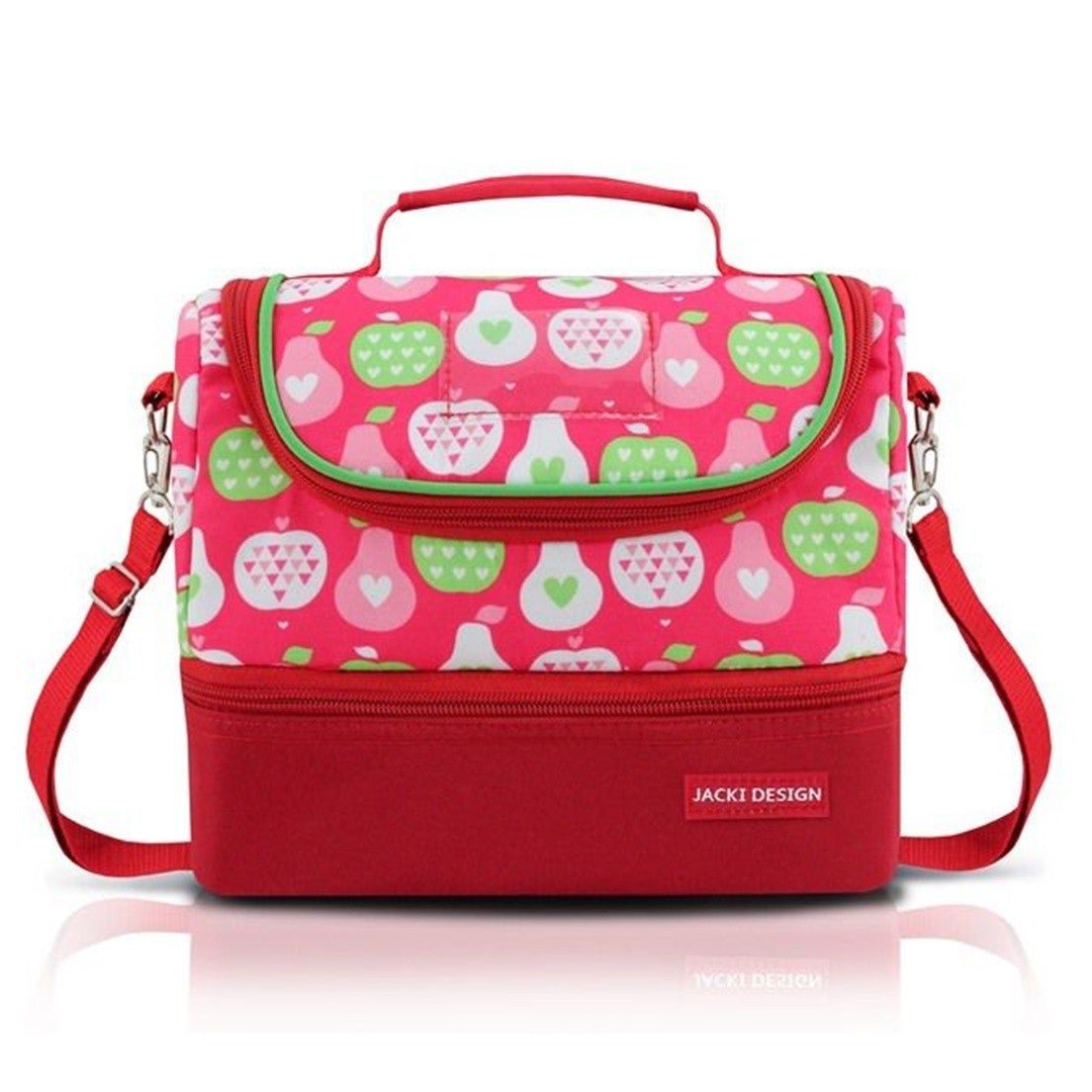 Lancheira Térmica Kids com 2 Compartimentos Jacki Design - Vermelho ...