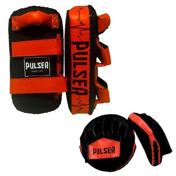 Kit muay thai MMA kickboxing - Aparador tradicional de Chute + Manopla ...
