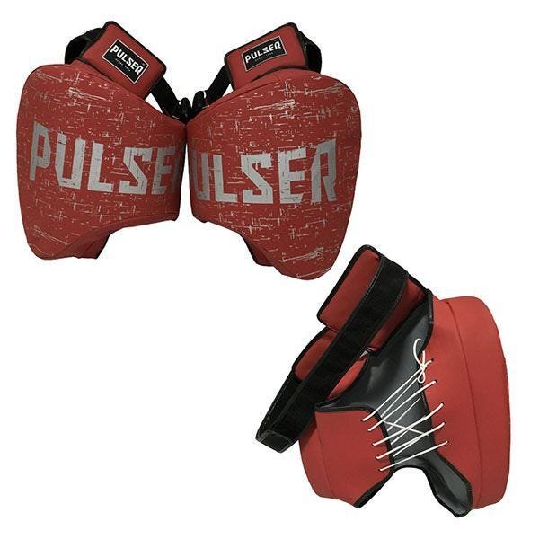 Par Aparador de chute baixo Protetor De Coxa - Muay Thai MMA Kickboxing ...