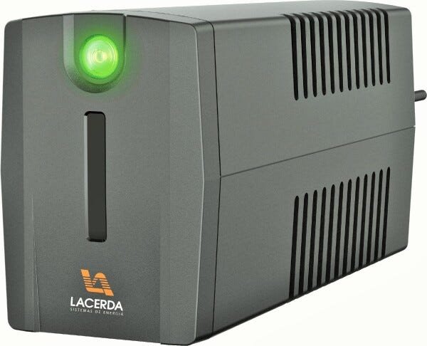 Nobreak Lacerda Ups New Orion 600va E 220 S 220V 3 Tomadas Para TV ...