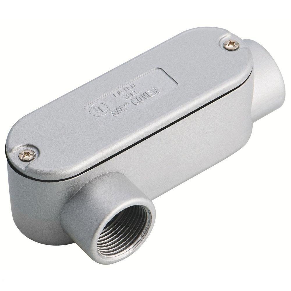 Condulete Fixo Ovalado 3/4" Tipo "lr" - com Tampa / Rosca Bsp / com ...