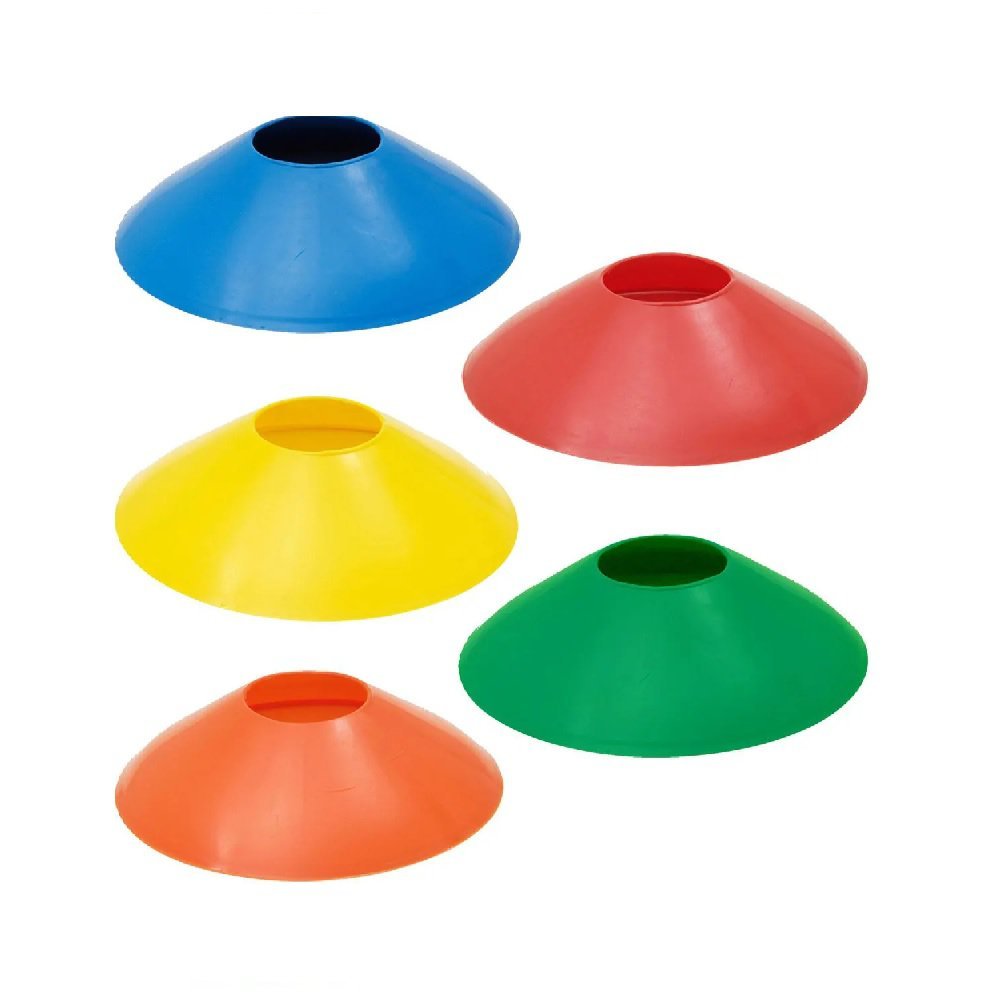 Kit 10 Argolas 5 Cones e 10 Chapeu Chines Coloridos Agilidade ...