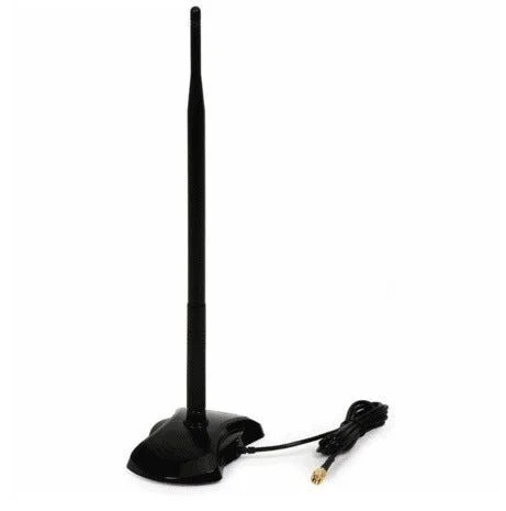 Antena Wireless para Roteador 9Dbi com Base Magnética | MadeiraMadeira