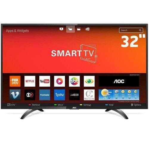 TV Aoc 32 Polegadas Smart 32S5295/78G-127V | MadeiraMadeira