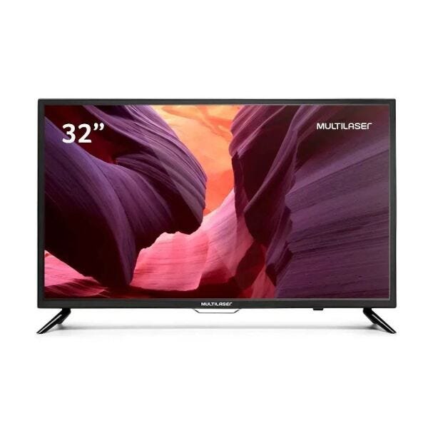 TV 32 Polegadas Hd Tl001 Multilaser-110V | MadeiraMadeira
