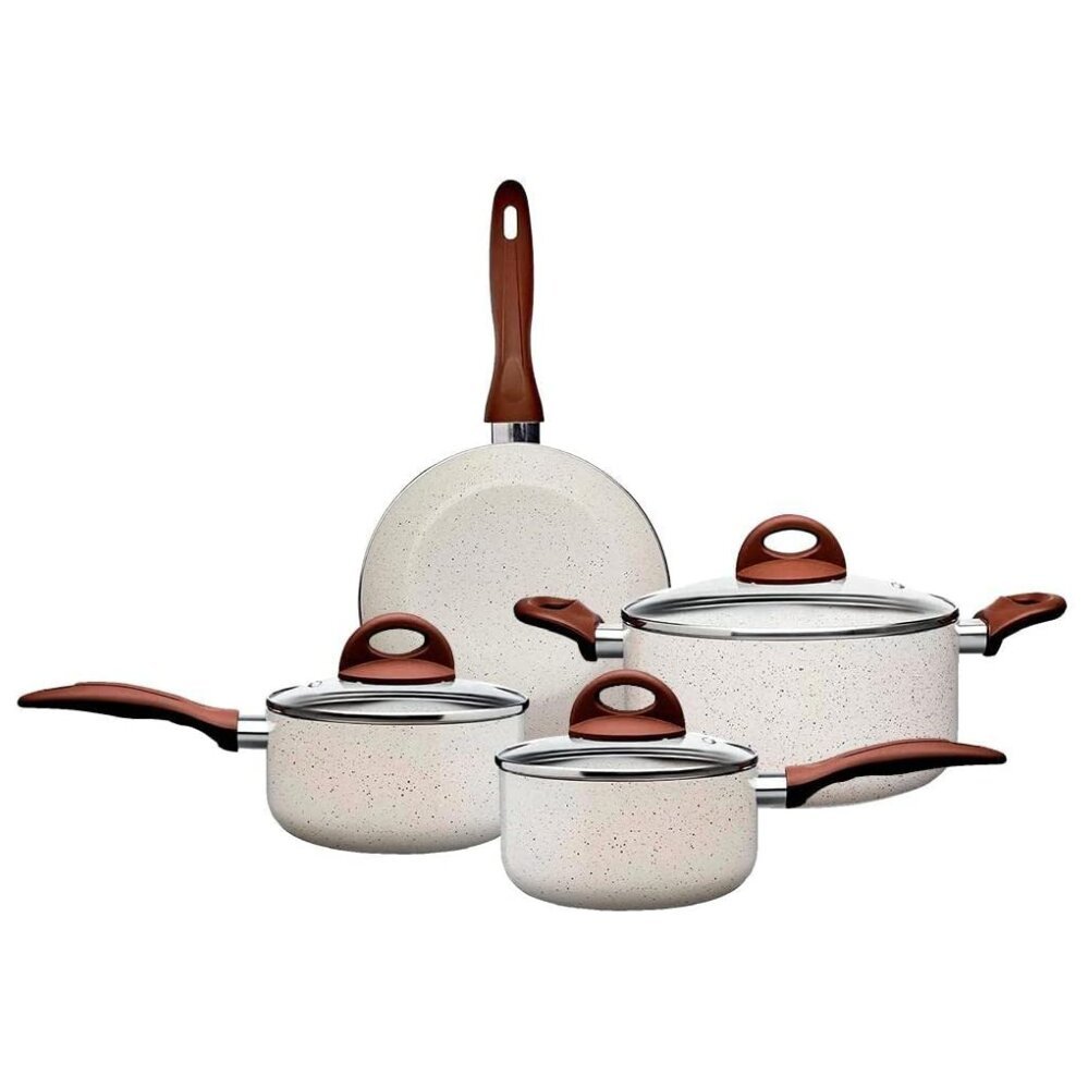 Jogo De Panelas 4 Peças Brinox Smart Plus Ceramic Life Vanilla ...