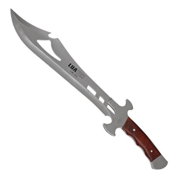 Faca Esportiva Aço Inox Lk-04 Luatek | MadeiraMadeira