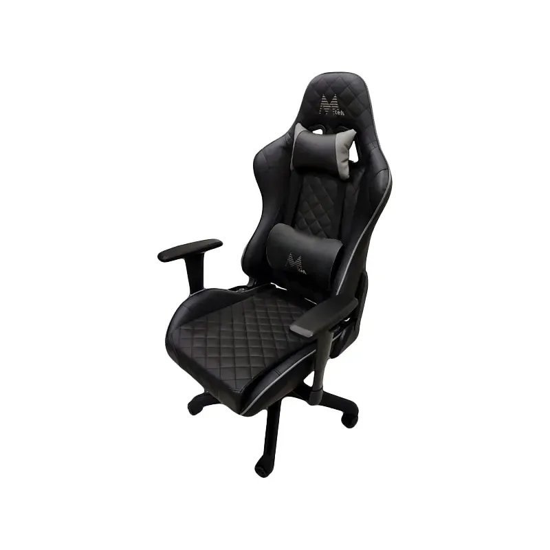 Cadeira Gamer Ajustável Mtek Mk01 - Preto e Cinza | MadeiraMadeira
