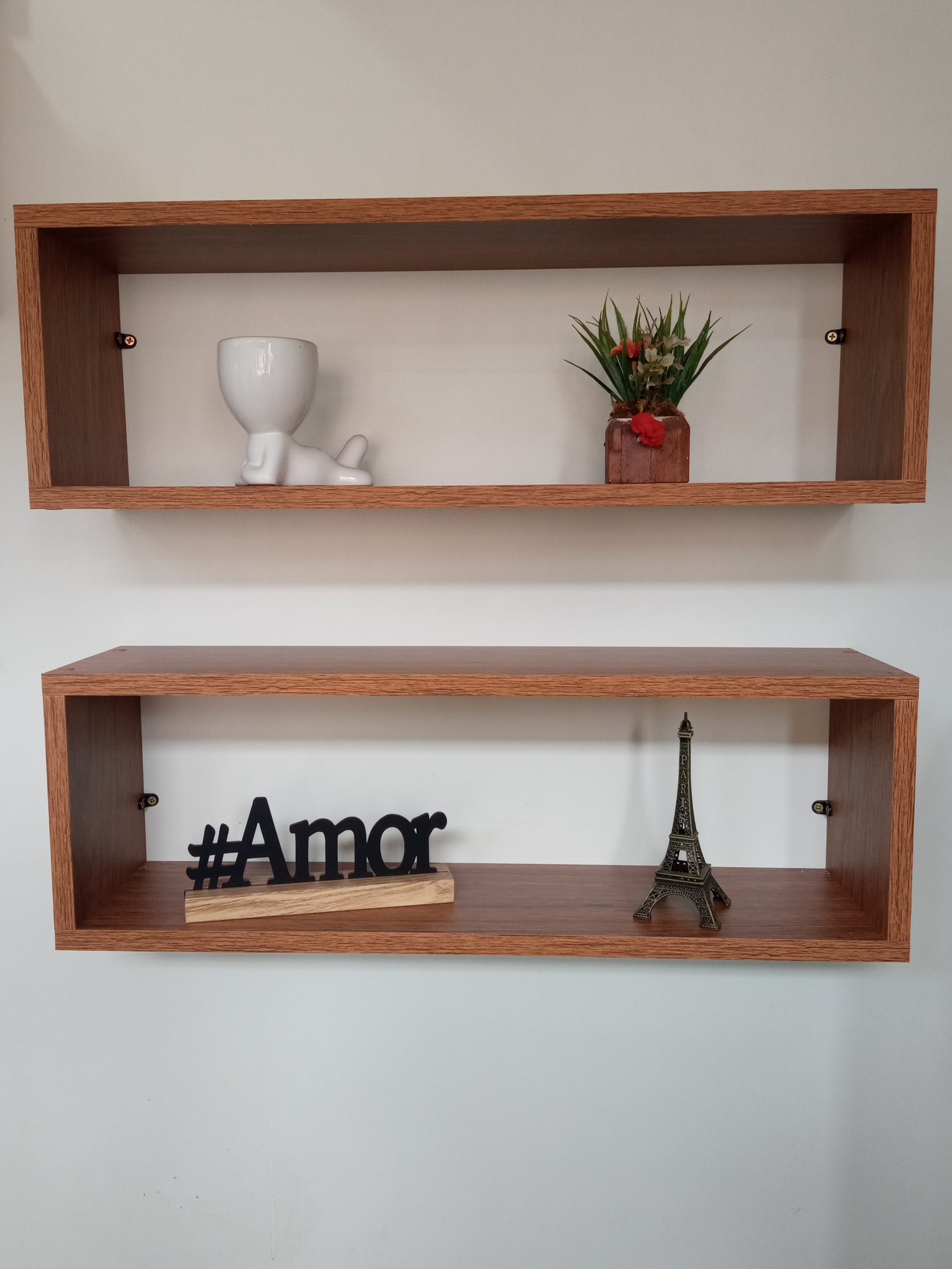 Kit Nichos Retangular em Mdf (60x20x15). Super Lançamento. | MadeiraMadeira