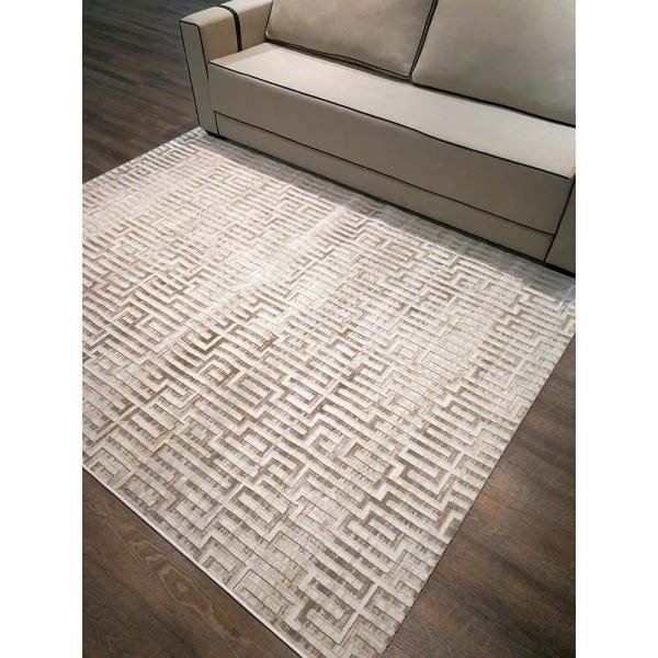 Tapete para Sala Majestic 05 Bege 2,50x3,00M - Edantex | MadeiraMadeira