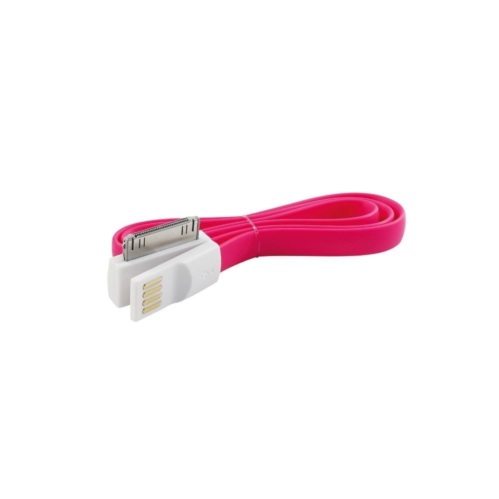 Mini Cabo Flat 30 Pinos Oex Cb601 - 50Cm Rosa | MadeiraMadeira