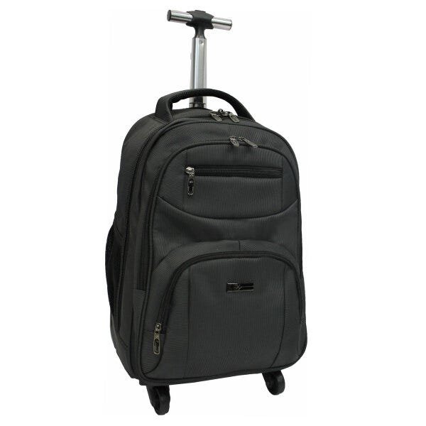 Mochila executiva com Rodas 360 Para Notebook MCG11 Preto | MadeiraMadeira