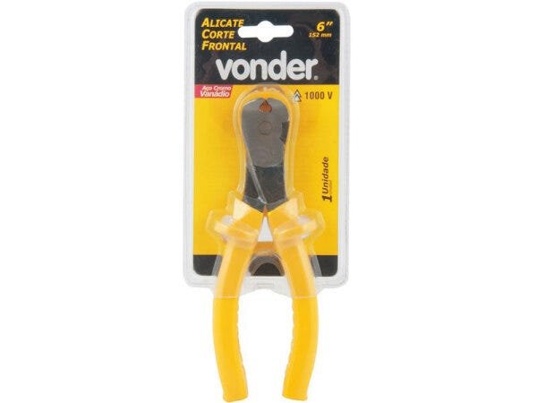 Alicate Vonder Aldo Solar 3662061502 Alicate de Corte Frontal 6" 1000V | MadeiraMadeira