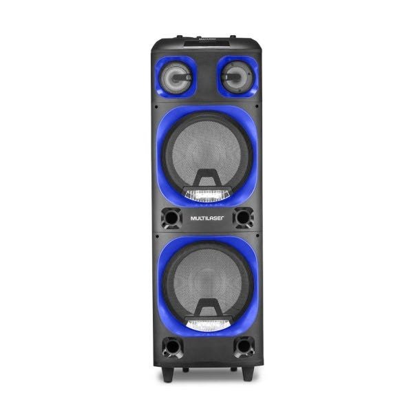Caixa de Som Amplificada Multilaser Sp343 Mini Torre 2000W Bluetooth ...