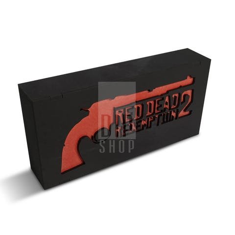 Luminária Gamer Exclusiva Jogo Red Dead Redemption 2 De Led ...