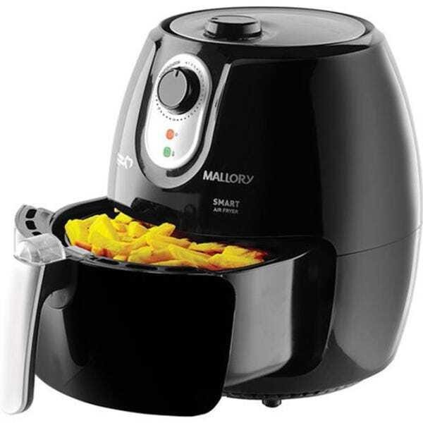 Fritadeira Elétrica Mallory Smart Air Fryer 2,3L 220v com Livr ...