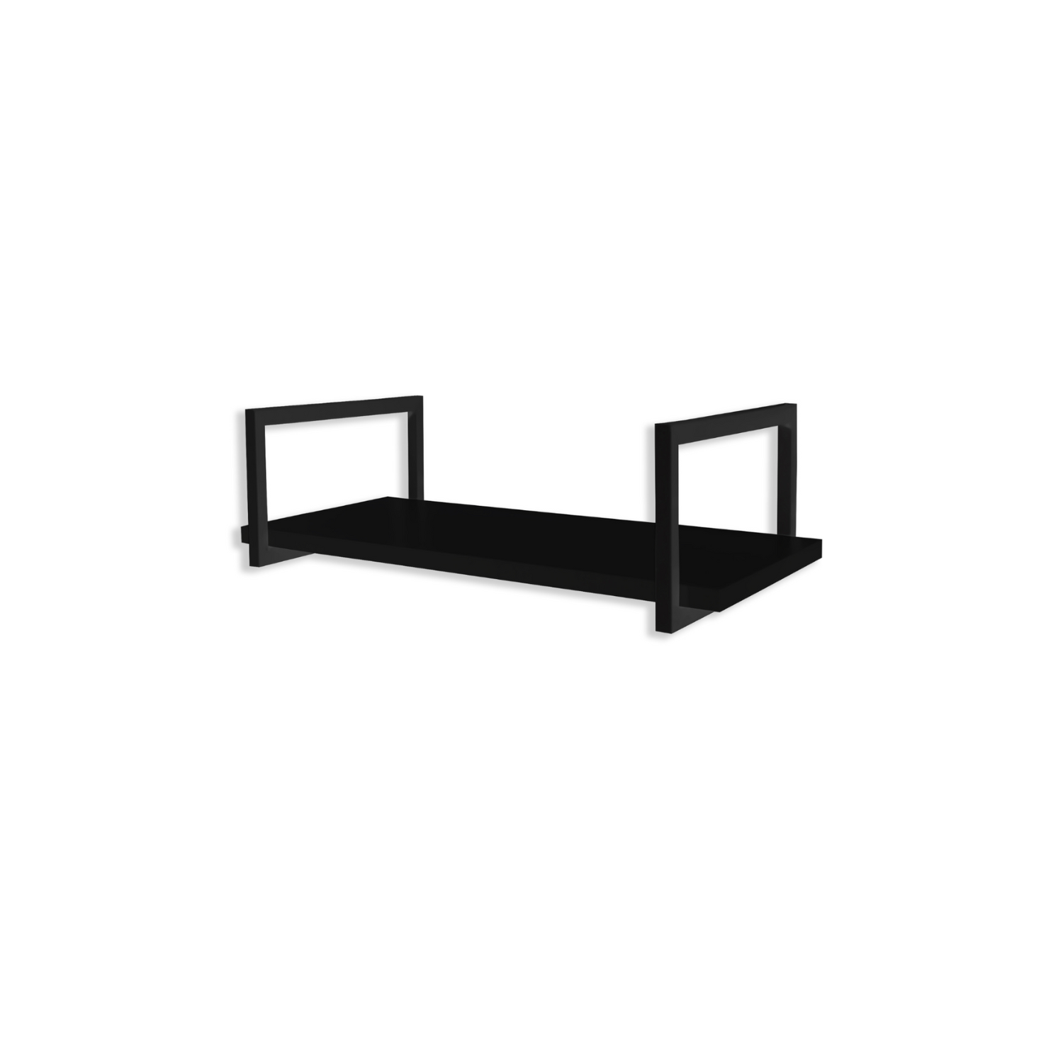 Nicho Simples 90x20 Metalon Preto/ Preto Design Industrial 01 ...