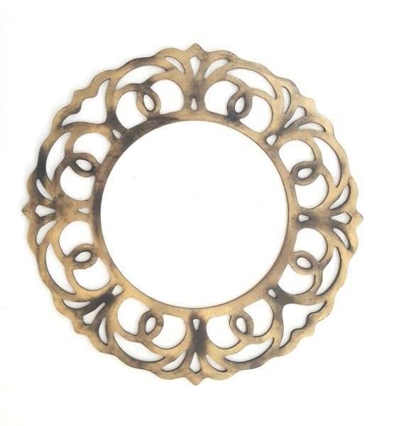 Moldura provençal redonda Ouro Velho | MadeiraMadeira