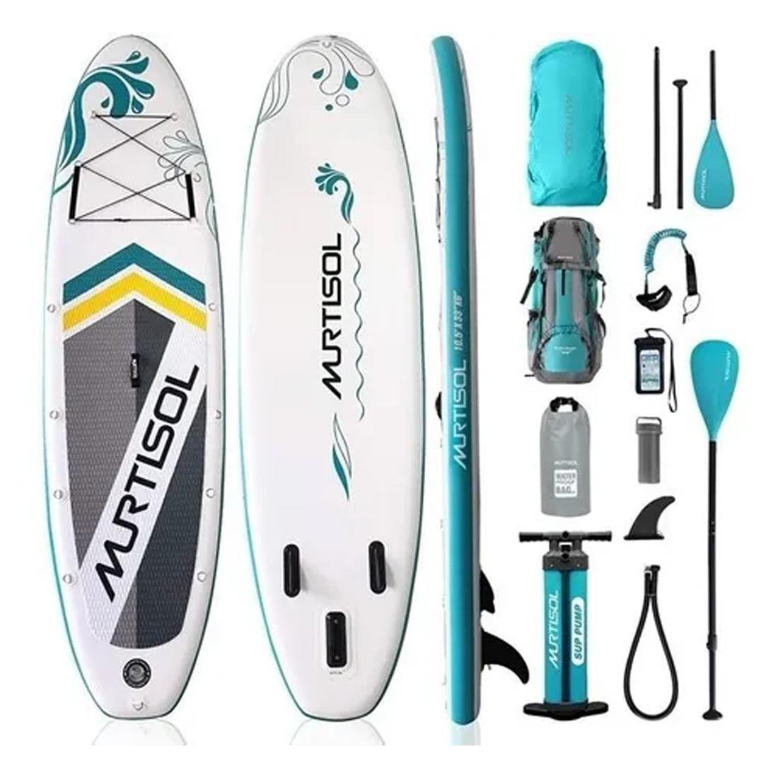 Prancha Standup Paddle Inflável Completa 10.6 Pés Importway ...