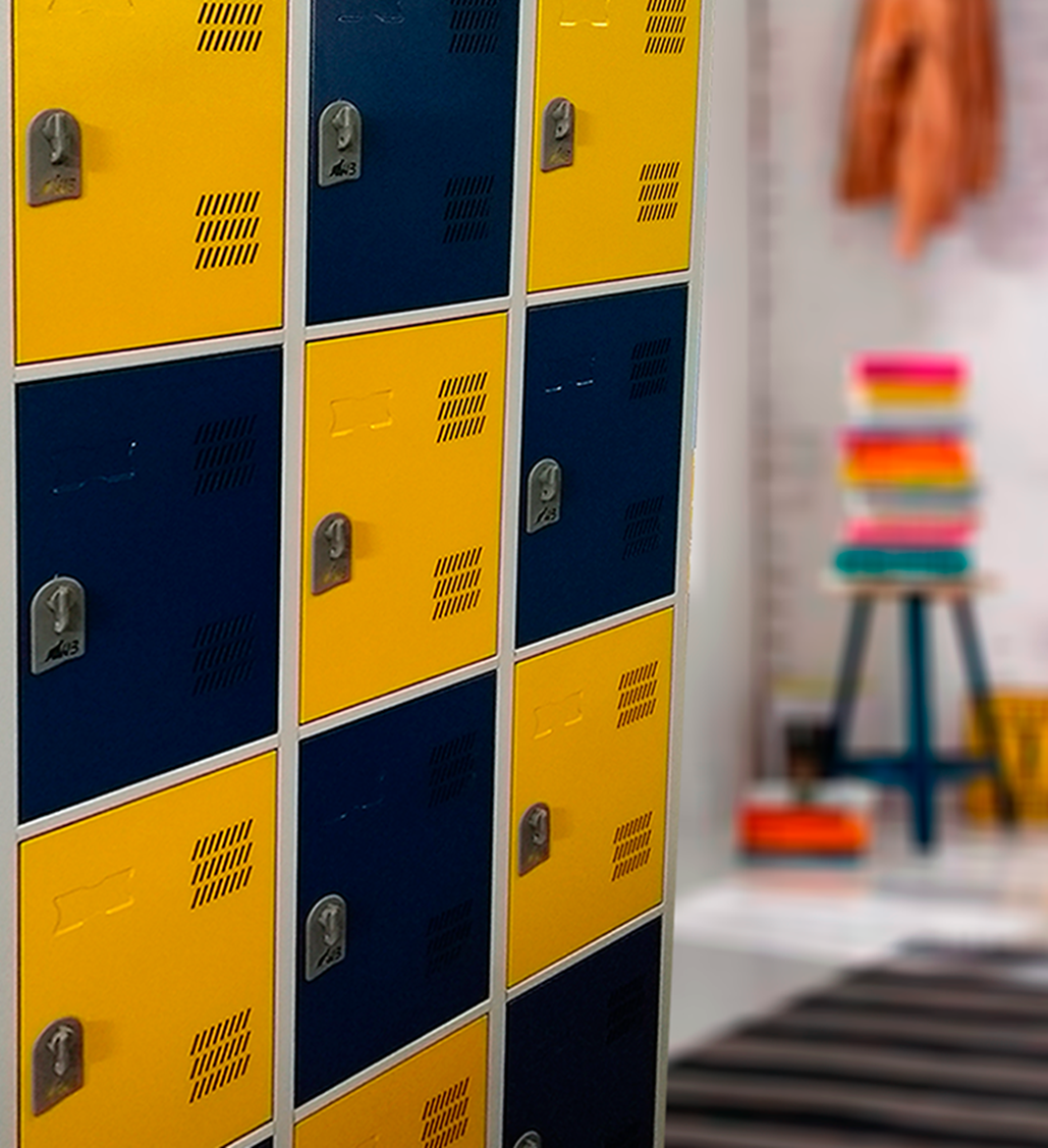 Locker de Aço 8 Portas Grandes W3 Guarda Volume Cinza - 10002 ...