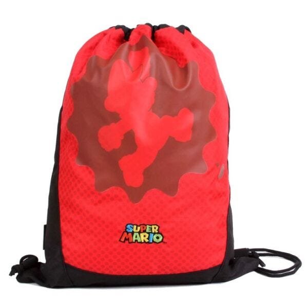 Saco Esportivo Nintendo Super Mario Produto Oficial Dmw | MadeiraMadeira