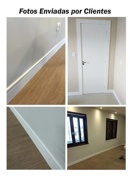 Rodapé EVA Autocolante Flexível 5cm - 29 Metros ref Rp16 | MadeiraMadeira