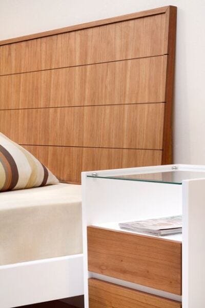 Cabeceira Luana KING com 1,95m largura interna x 1,25m de altura - Laca ...