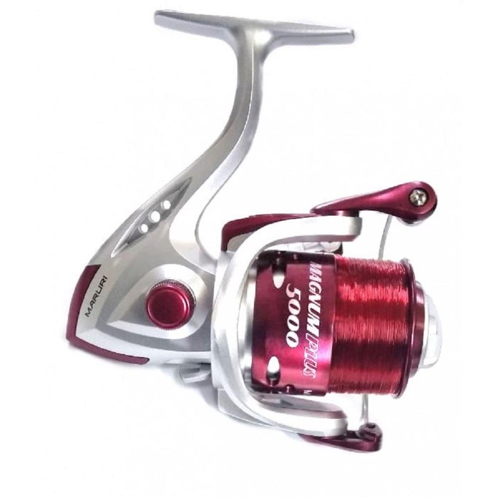 Molinete Maruri Magnum 6000 3 Rolamentos Com Linha | MadeiraMadeira