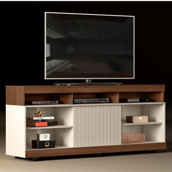 Rack Dili 160 para TV 60 Polegadas | MadeiraMadeira