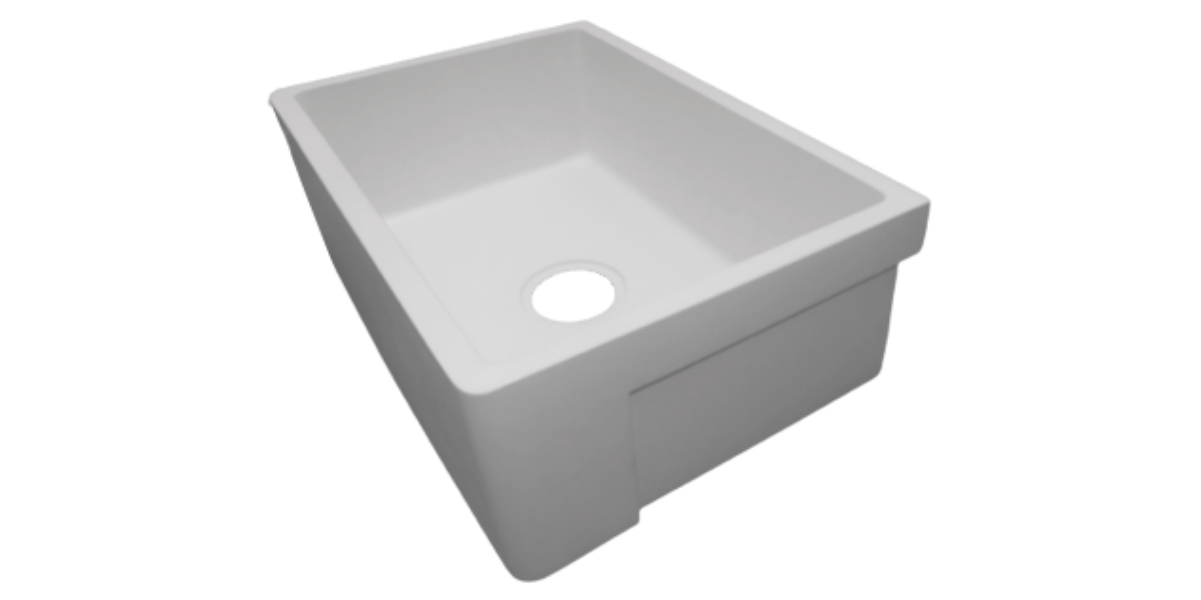 Cuba Pia De Cozinha Farm Sink Gourmet (Ssm) Branca 60cm - Avitá | MadeiraMadeira