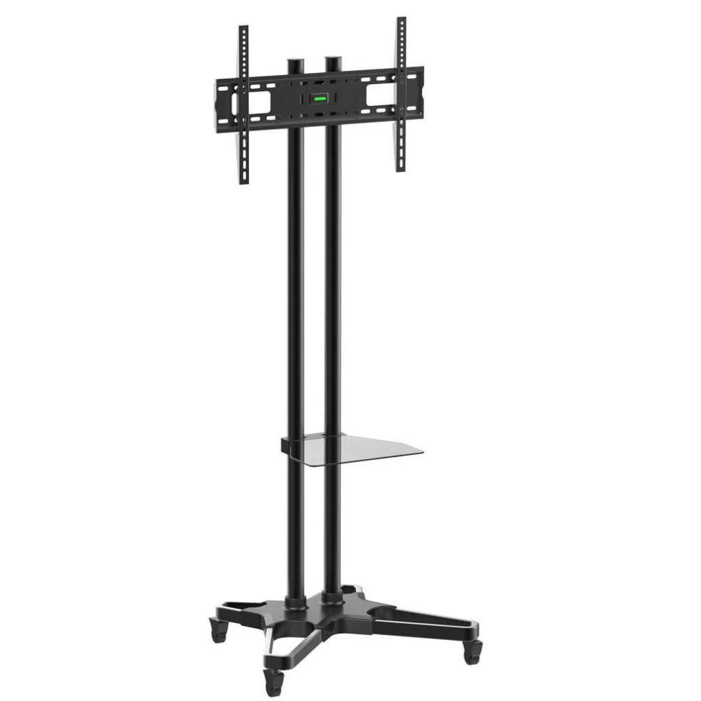 SUPORTE RACK P/ TV 37 A 70 PEDESTAL RODINHAS BRASFORMA SBRR04 Preto ...