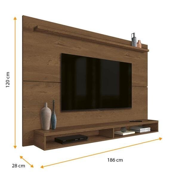 Painel para Tv até 60 Polegadas Maxi Narurale 186 Cm | MadeiraMadeira