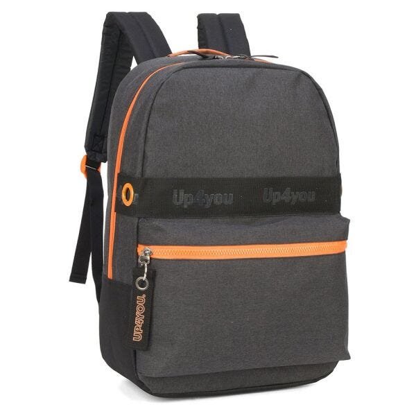 Mochila Escolar Juvenil Costas UP4YOU Original - Preto | MadeiraMadeira