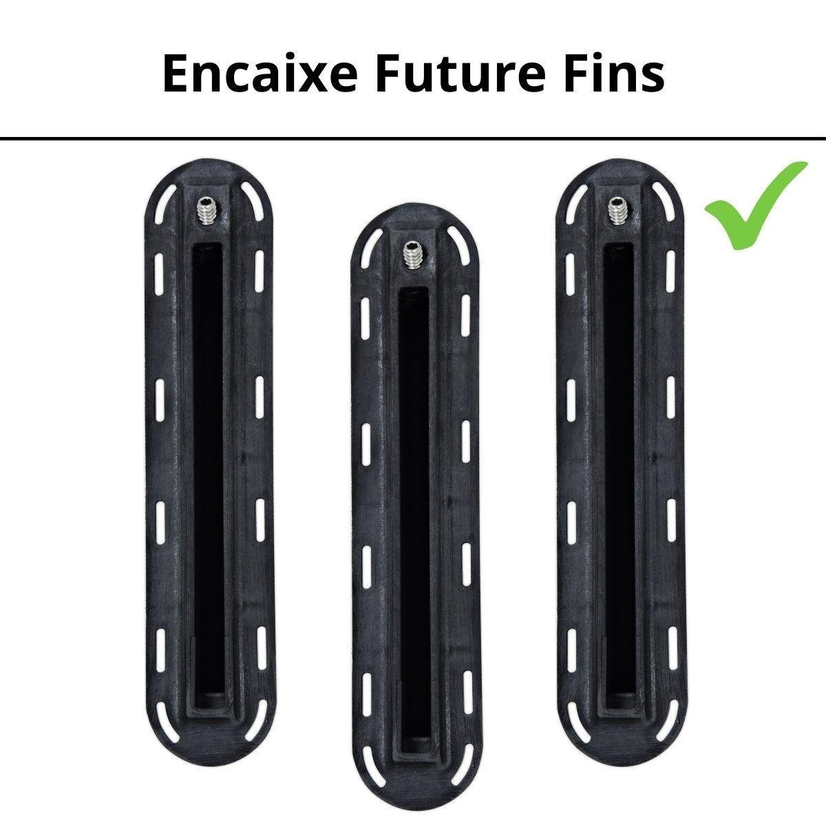 Quilha Prancha De Surf Encaixe Future Fins Média M3 | MadeiraMadeira