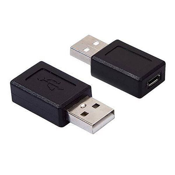 Pacote com 100 Unidades Adaptador Mini USB Fêmea para USB Macho ...