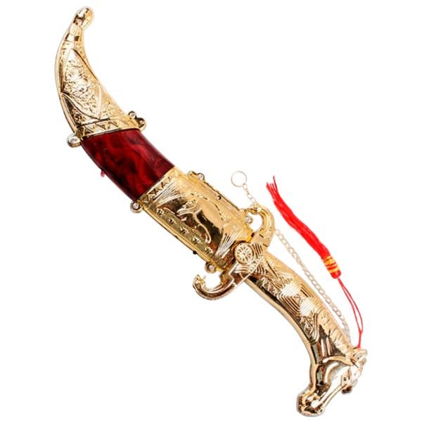 Faca Adaga Decorativa com Lâmina Aço sem Corte Taue MT-2567 ...