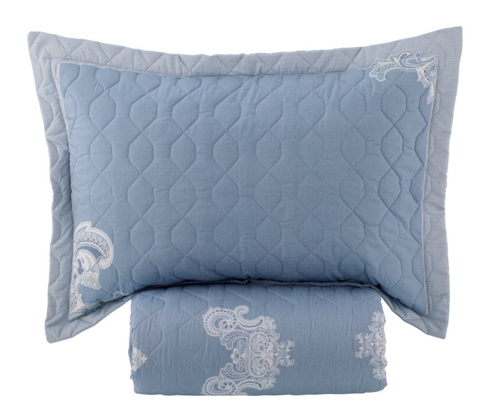 Colcha Queen Kacyumara Vida Bela Sevilha 100% Algodão Egípcio Percal ...