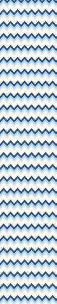 Papel De Parede Lavável Chevron Tons De Azul 6m | MadeiraMadeira