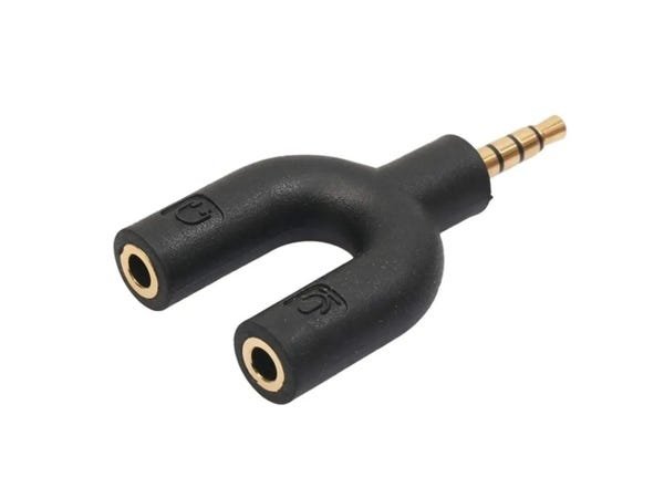 Adaptador P3 para Fone e Microfone P2 | MadeiraMadeira