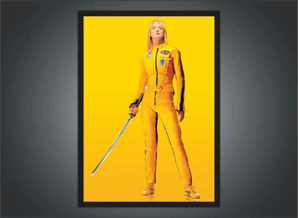 Quadro Decorativo Kill Bill Séries Cinema Filmes Geek Salas Quartos Com ...