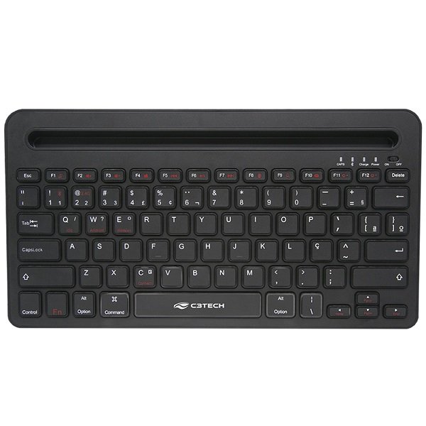 Teclado Multi-device Rc/bt K-bt100bk Preto C3 Tech C3tech 303020800100 ...