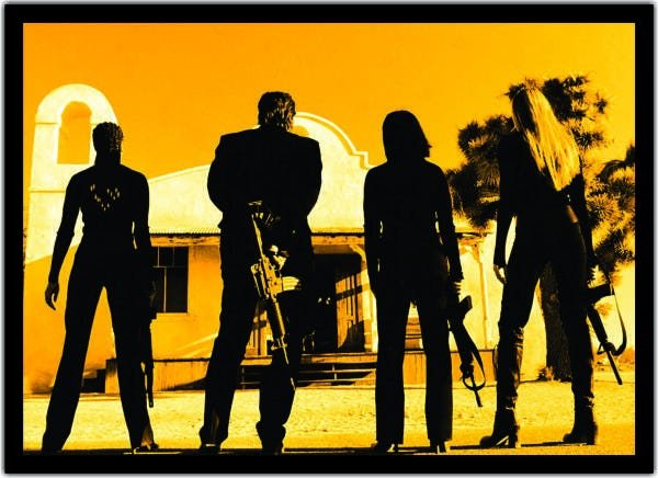 Quadro Kill Bill Quentin Tarantino Cinema Filmes Moldura G01 ...