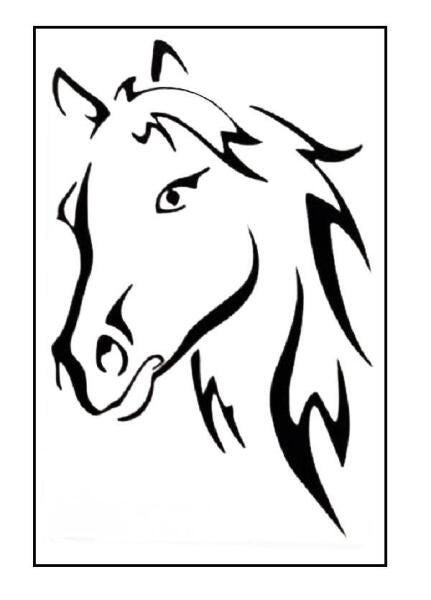 Quadro Em Mdf Dupla Camada Baixo Relevo O Cavalo Branco | MadeiraMadeira