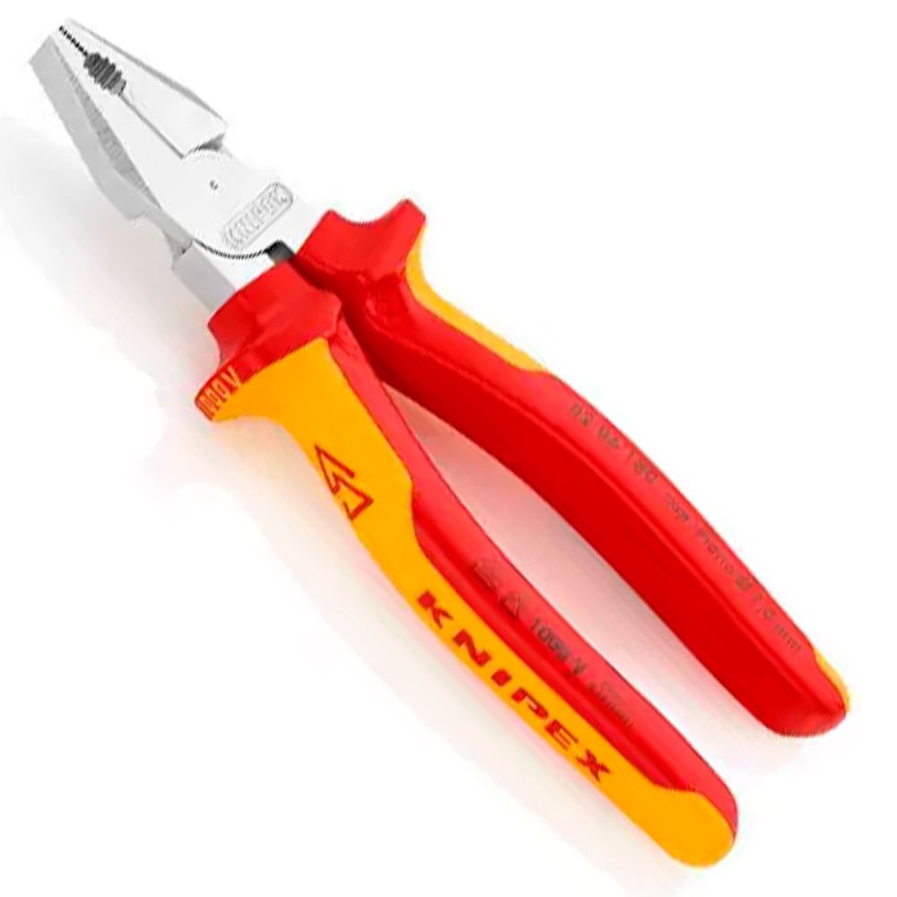 Alicate Universal 8” Isolado VDE 1000V Knipex 02 06 200 02 06 200 | MadeiraMadeira