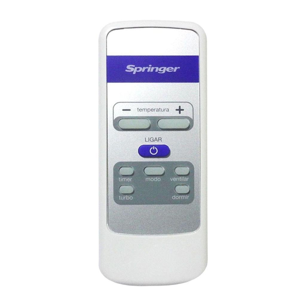 Controle Remoto Original Springer Midea Ar Janela 7 a 10000 ...